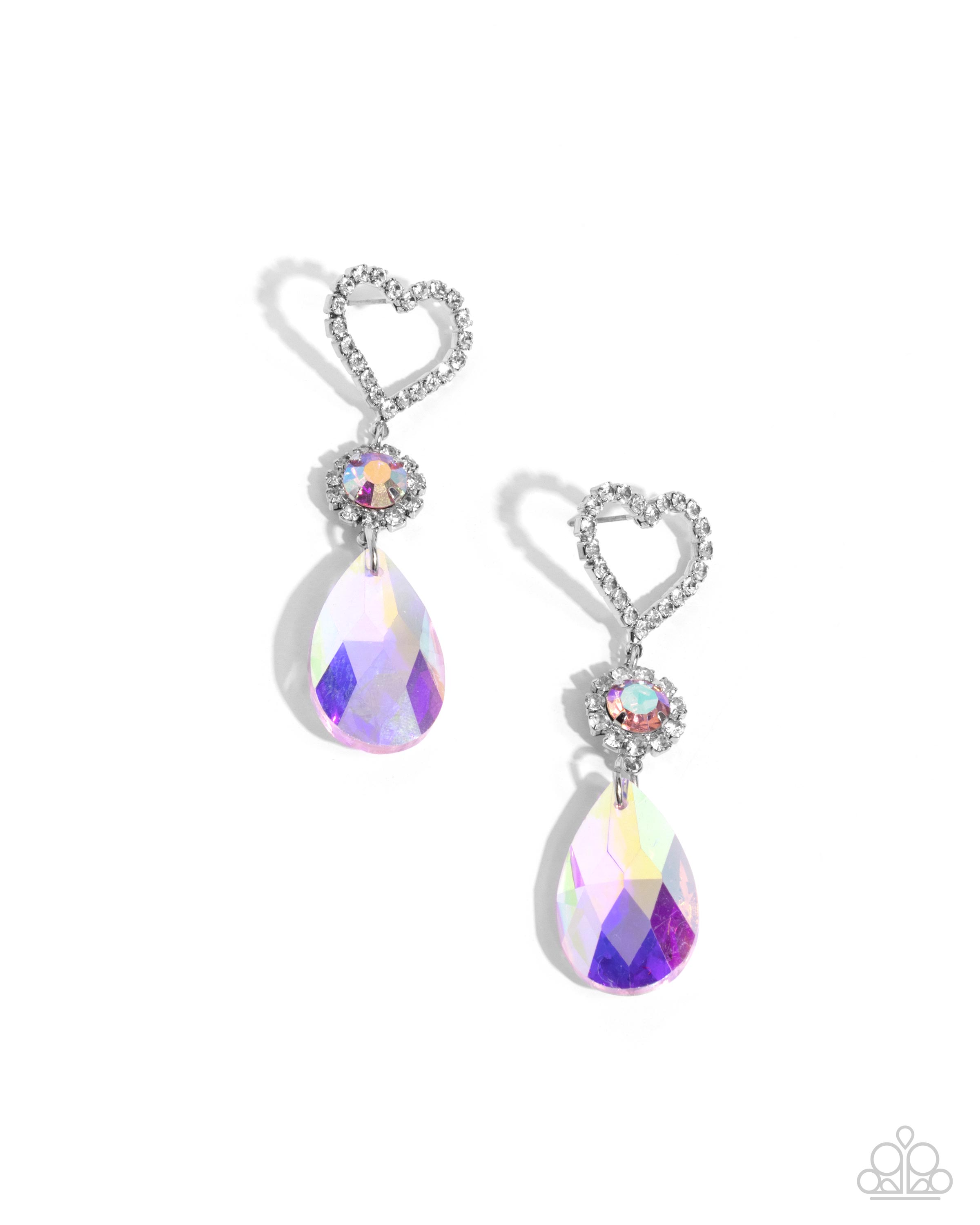 A Finishing Touch Faceted Frenzy - Pink Earrings – A Finishing Touch ...